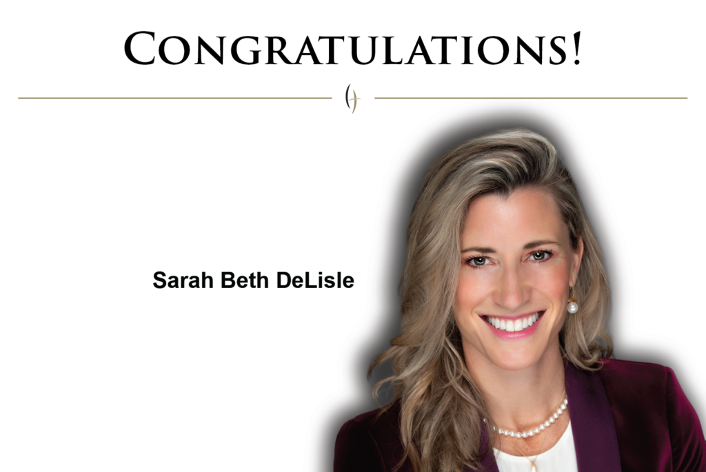 DeLisle Elected to Serve on Board of Directors for BCFR - Carr Allison