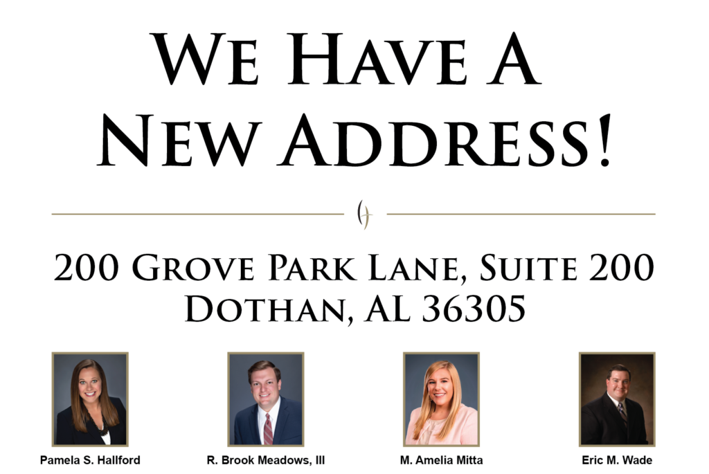 WE HAVE A NEW ADDRESS! - Carr Allison