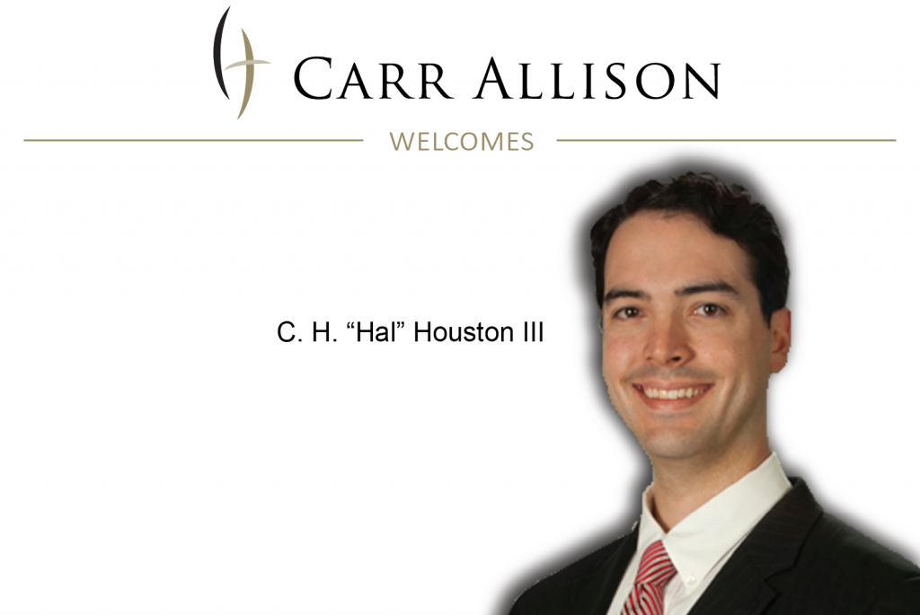 Carr Allison Welcomes Hal Houston - Carr Allison