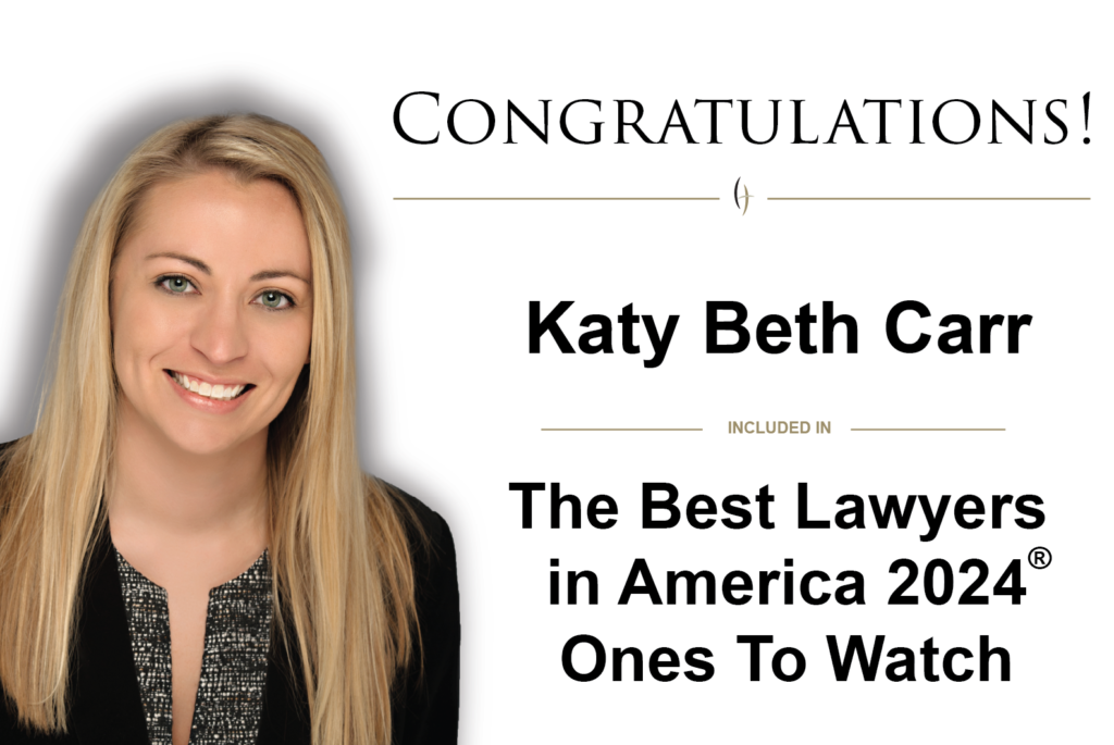 Carr Named To The Best Lawyers in America: Ones To Watch® - Carr Allison