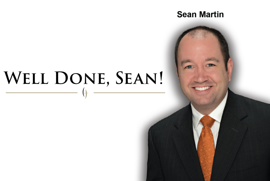 Congratulation Sean - Carr Allison